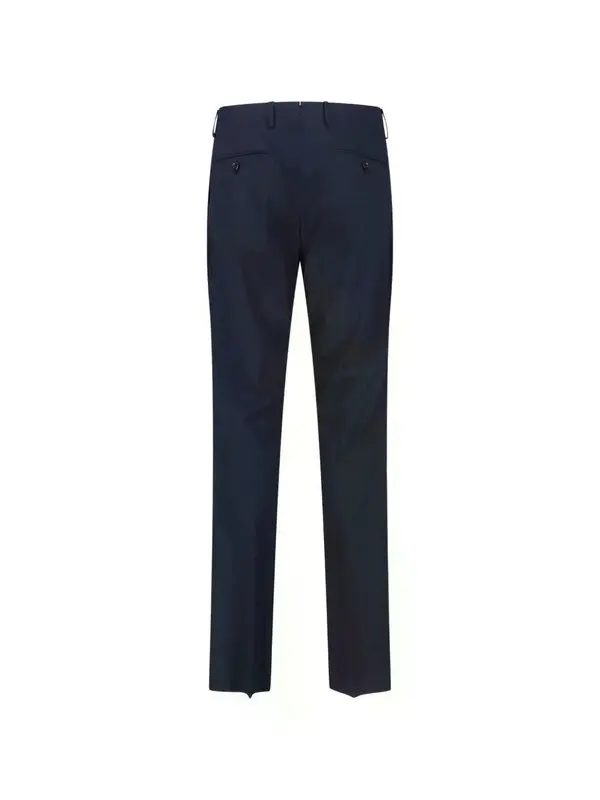LARDINI Single-breasted Virgin Wool Suit - Blue