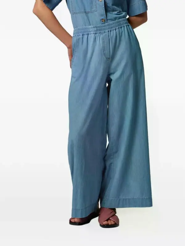 Paul Smith Elasticated Wide Leg Trousers