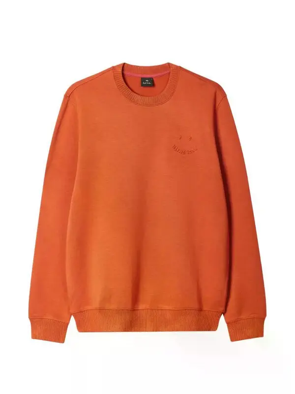 Paul Smith Crew-neck Long-sleeve Sweatshirt - Orange