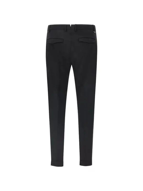PT TORINO Master Tailored Trousers - Black