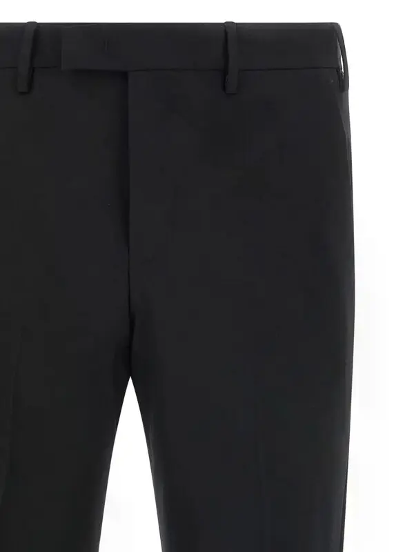 PT TORINO Master Tailored Trousers - Black