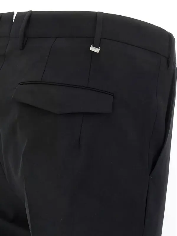 PT TORINO Master Tailored Trousers - Black