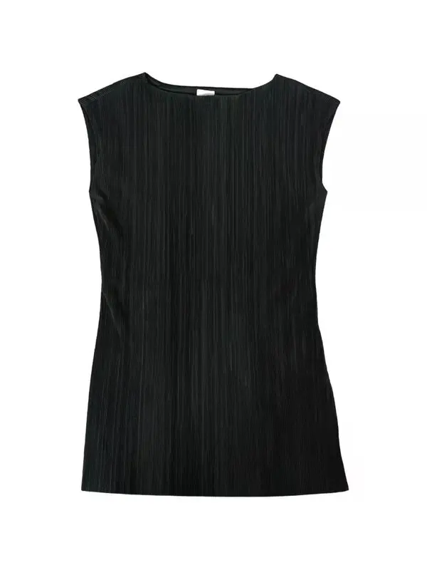 Calvin Klein Pleated Top - Black