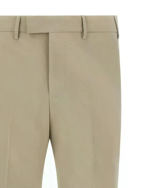 PT TORINO Master Pressed-crease Trousers - Neutrals