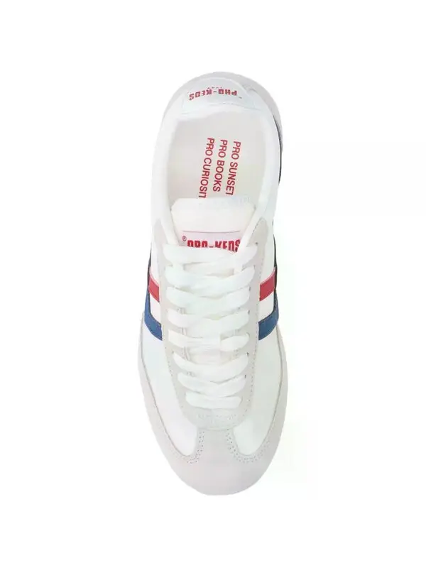 PRO-KEDS 1949 Racer 77 Stripe-detail Sneakers - White