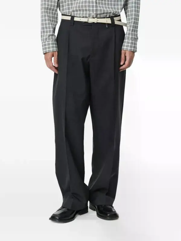MFPEN Service Pleated Trousers - Grey