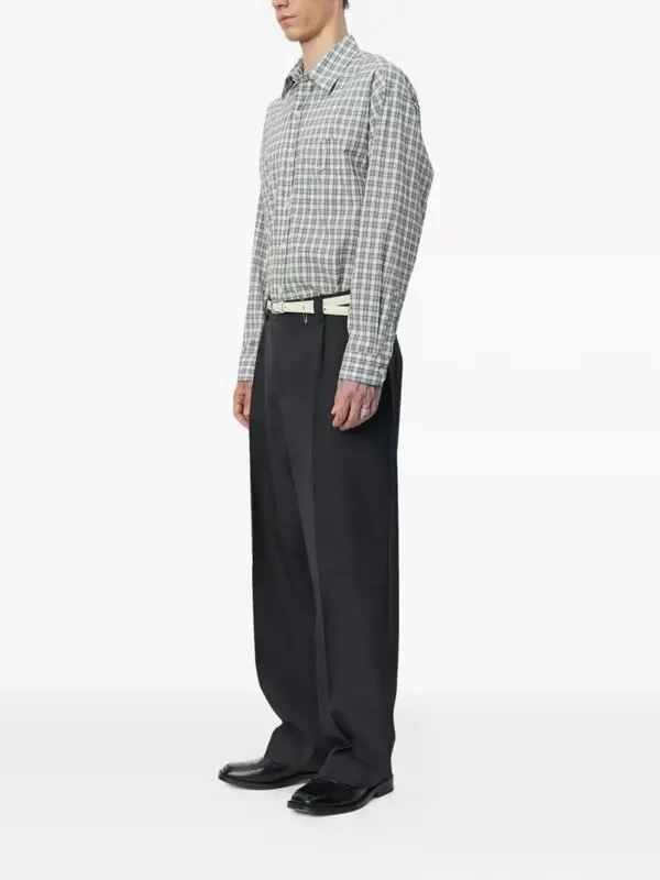 MFPEN Service Pleated Trousers - Grey