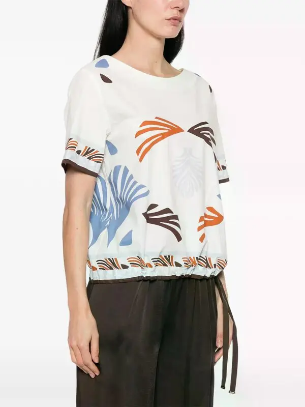 Herno Patterned Cotton Blouse