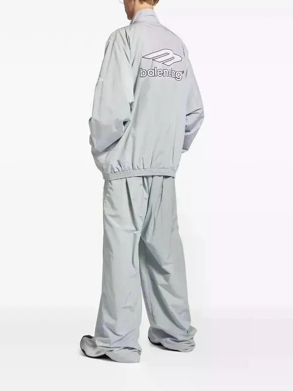 Balenciaga Printed Trousers - Grey