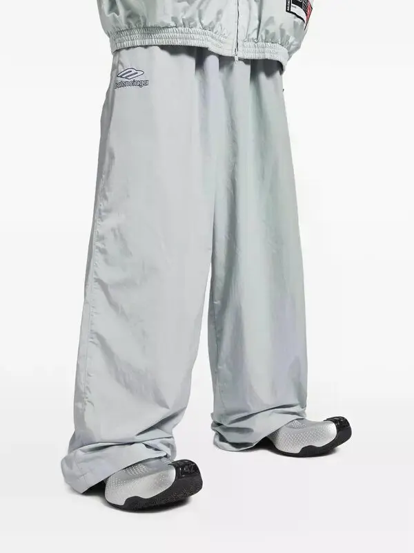 Balenciaga Printed Trousers - Grey