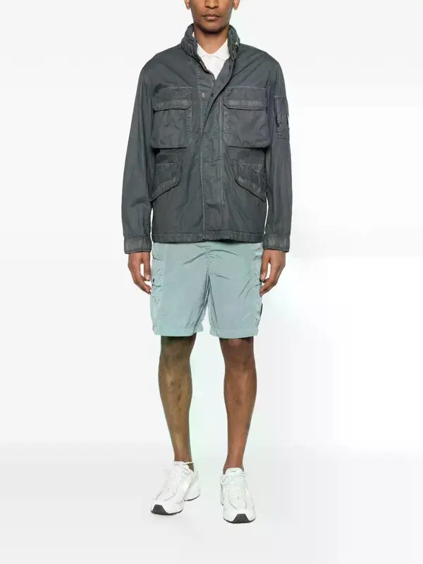 C.P. COMPANY 50 Fili Wax Field Jacket - Grey