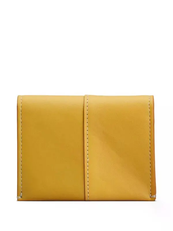 TOD'S Logo-patch Cardholder - Yellow