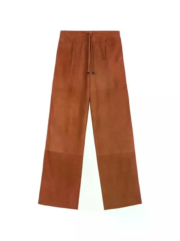 TOD'S Leather Trousers