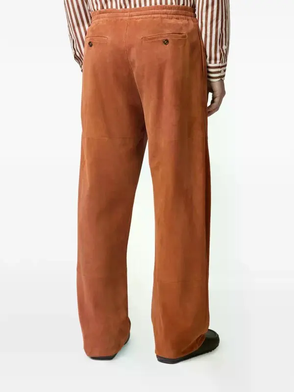 TOD'S Leather Trousers