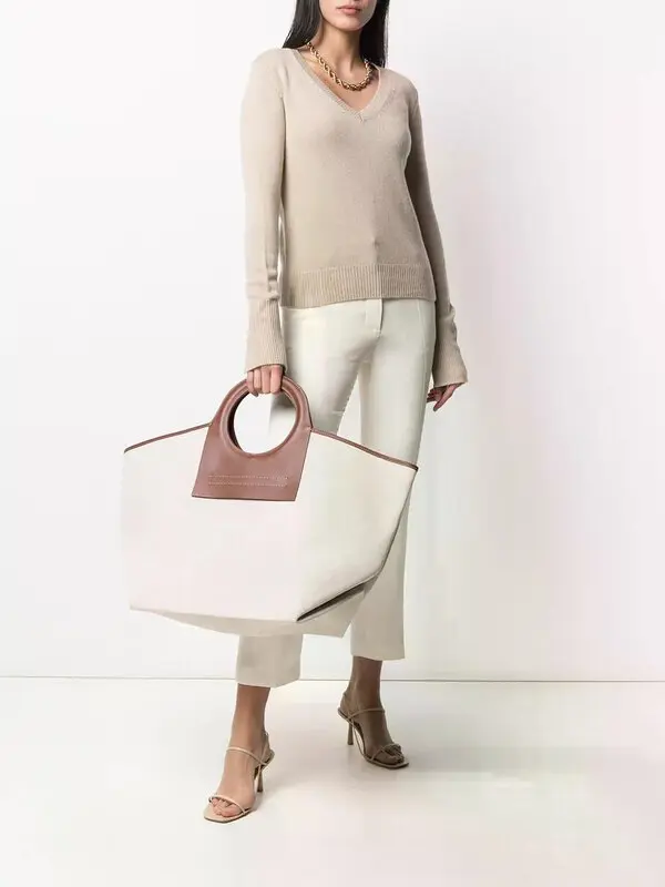Hereu Large Cala Canvas Tote Bag