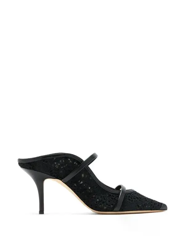 MALONE SOULIERS Maureen Strap Mules - Black