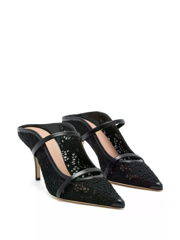 MALONE SOULIERS Maureen Strap Mules - Black