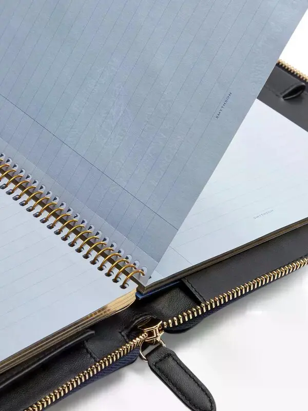 Smythson A5 Zip-up Writing Folder