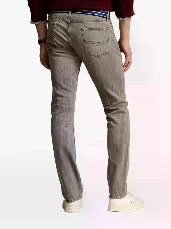 Polo Ralph Lauren Slim-fit Five-pocket Denim - Grey