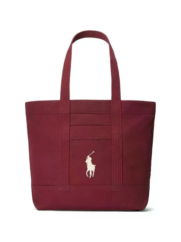 Polo Ralph Lauren Embroidered Tote Bag - Red