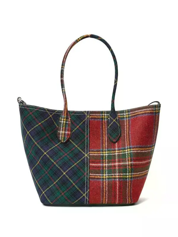Polo Ralph Lauren Tartan Tote Bag - Red