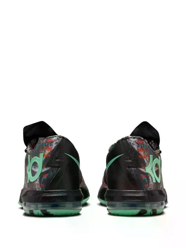 Nike Zoom Kd 6 Graphic-print Sneakers - Black