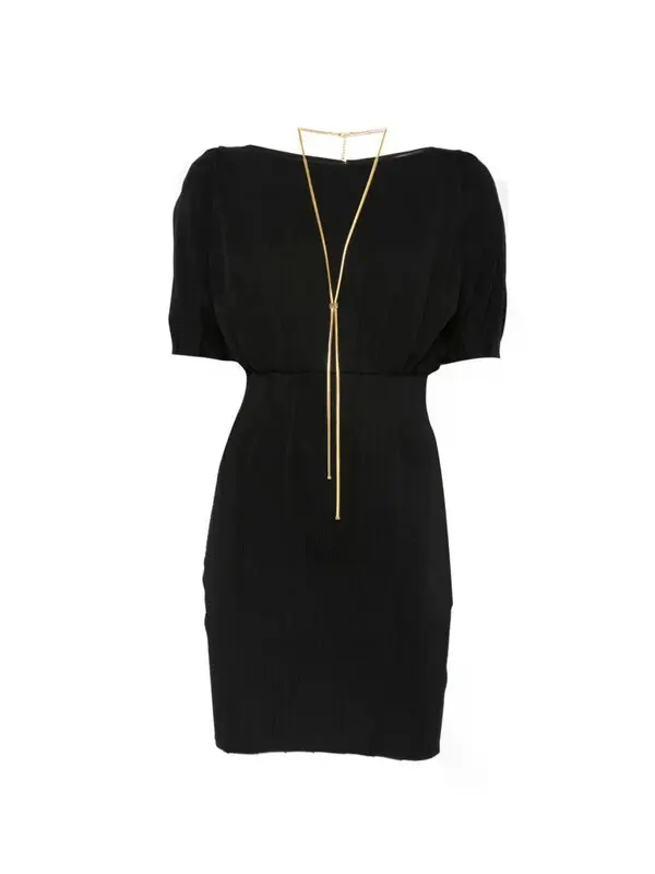 Elisabetta Franchi Open-back Mini Dress