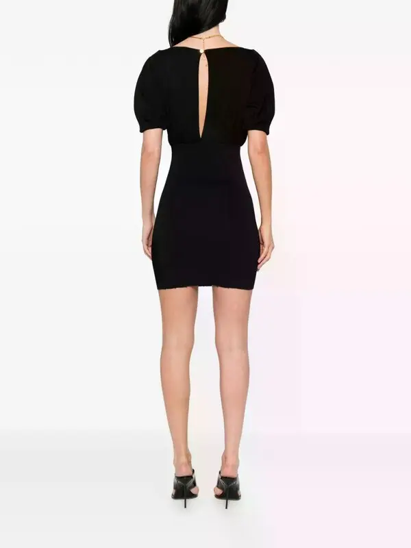 Elisabetta Franchi Open-back Mini Dress