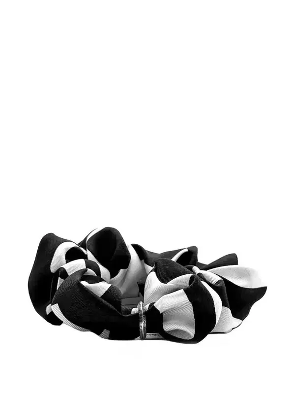 Chrome Hearts Silk Scrunchie - Black