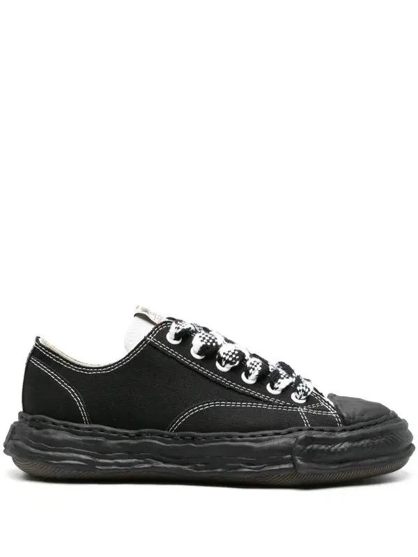 Mihara Yasuhiro Petterson Canvas Sneakers - Black