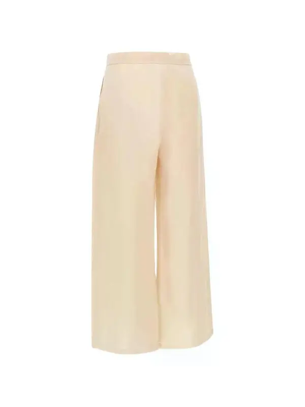 Max Mara High-waisted Cropped Trousers