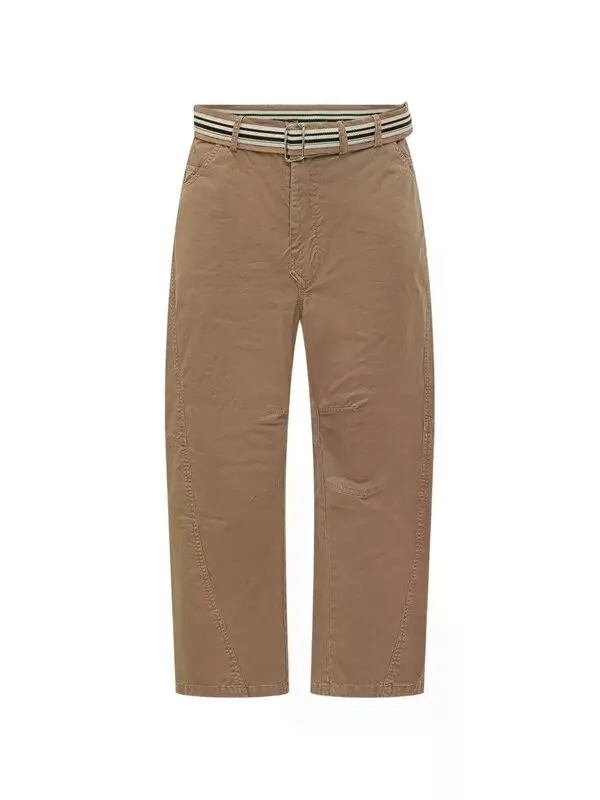MORDECAI Belted Trousers With Pockets