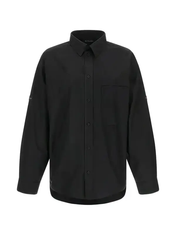 Balenciaga Button-fastening Cotton Shirt Jacket