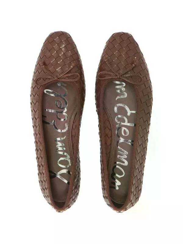 Sam Edelman Woven Ballet Flats - Brown
