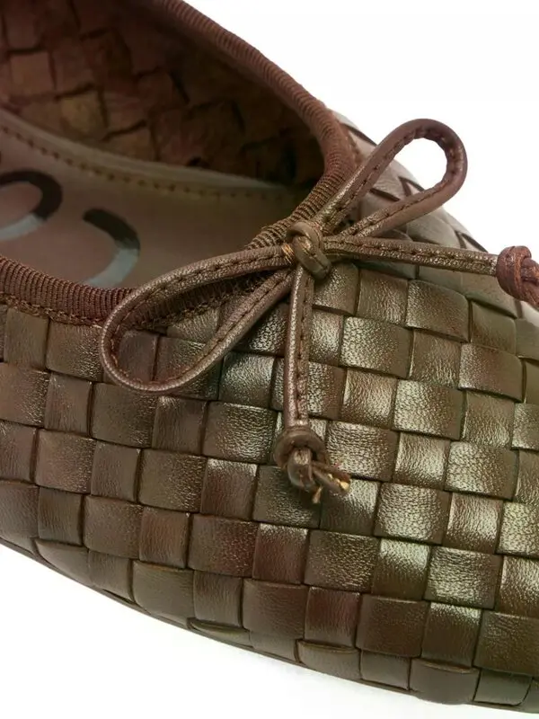 Sam Edelman Woven Ballet Flats - Brown