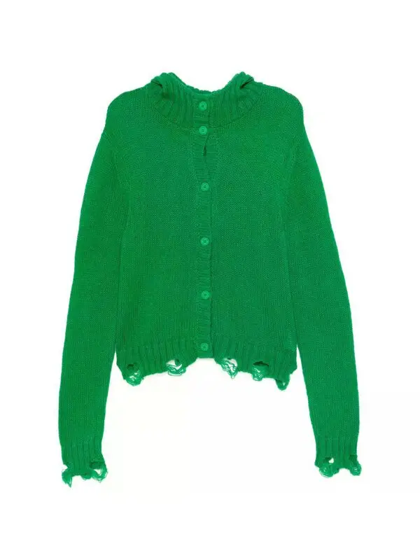 CHARLES JEFFREY Button-up Hoodie