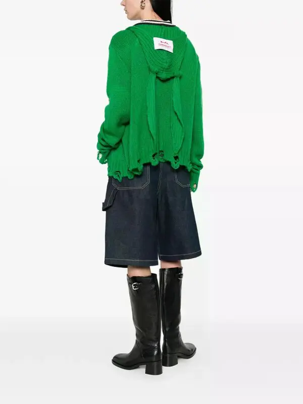 CHARLES JEFFREY Button-up Hoodie