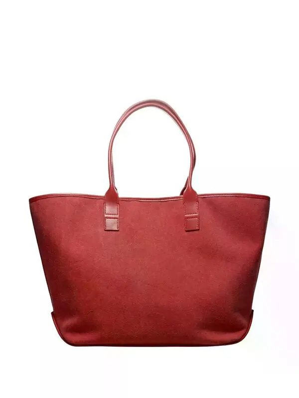 Hogan Address Embossed Tote - Red