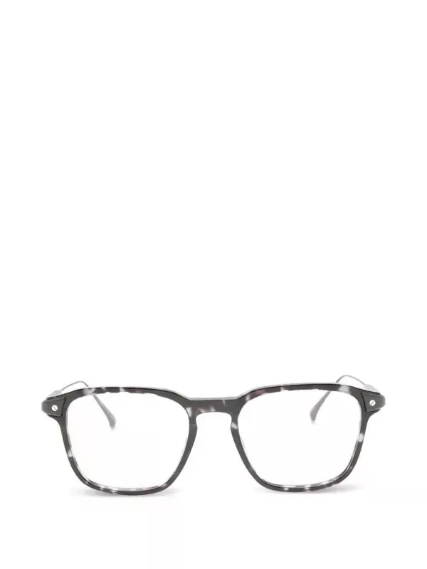 CARTIER Tortoiseshell-pattern Eyeglasses - Grey