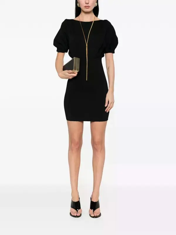 Elisabetta Franchi Open-back Mini Dress