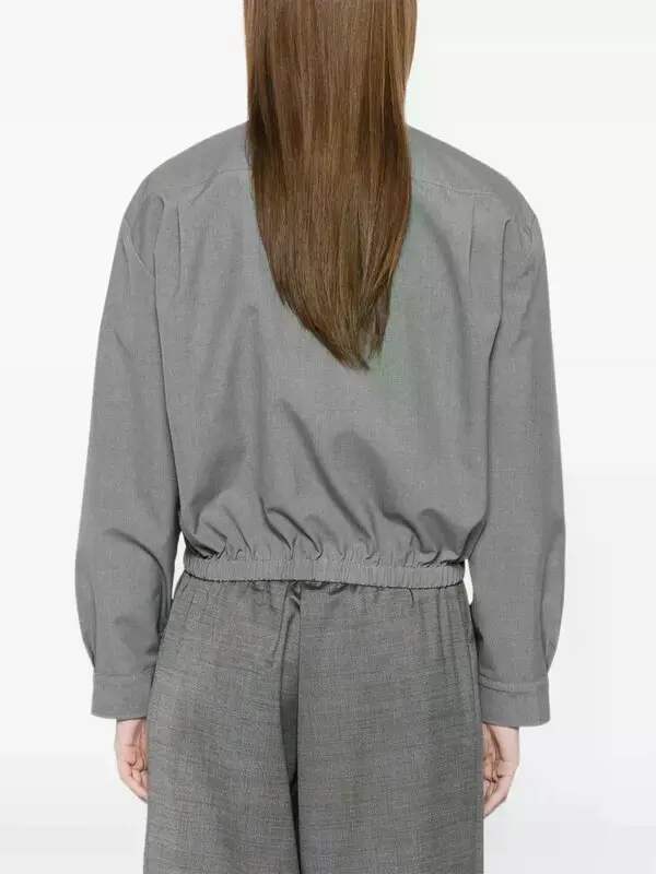JIL SANDER Pointed-collar Bomber Jacket