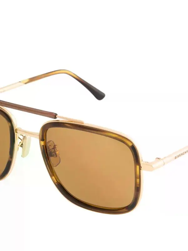 Givenchy Day Square-frame Sunglasses - Brown