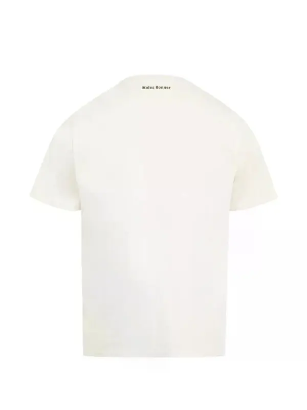WALES BONNER Compass Graphic T-shirt - Neutrals