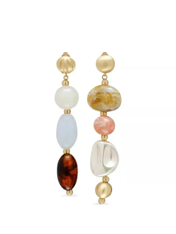 Cult Gaia Asymmetrical Earrings - Gold