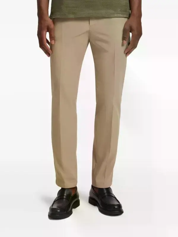 BOSS Zip-pocket Trousers - Neutrals