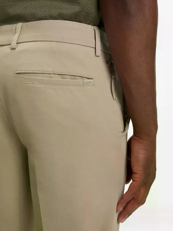 BOSS Zip-pocket Trousers - Neutrals