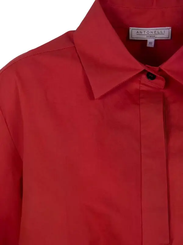 Antonelli Firenze Polo-collar Shirt Dress