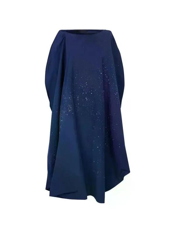 MARIA CALDERARA Splatter-print Dress