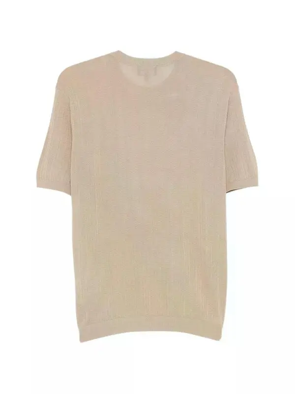 Emporio Armani Knitted Short-sleeve T-shirt