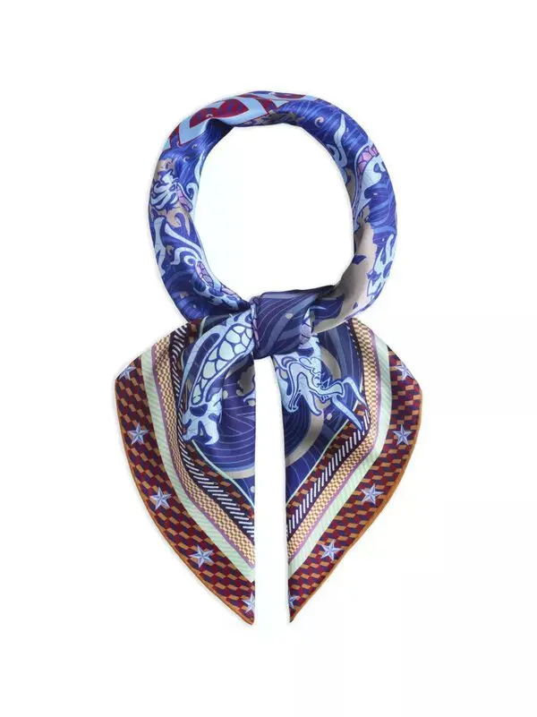 Shanghai Tang Flying Dragon Silk Foulard